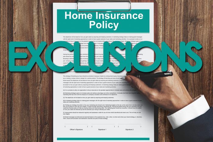 What are some of the items that your home insurance might NOT cover ...