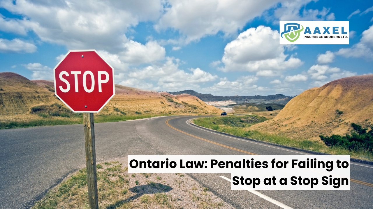 Ontario Law: Penalties for Failing to Stop at a Stop Sign - Aaxel