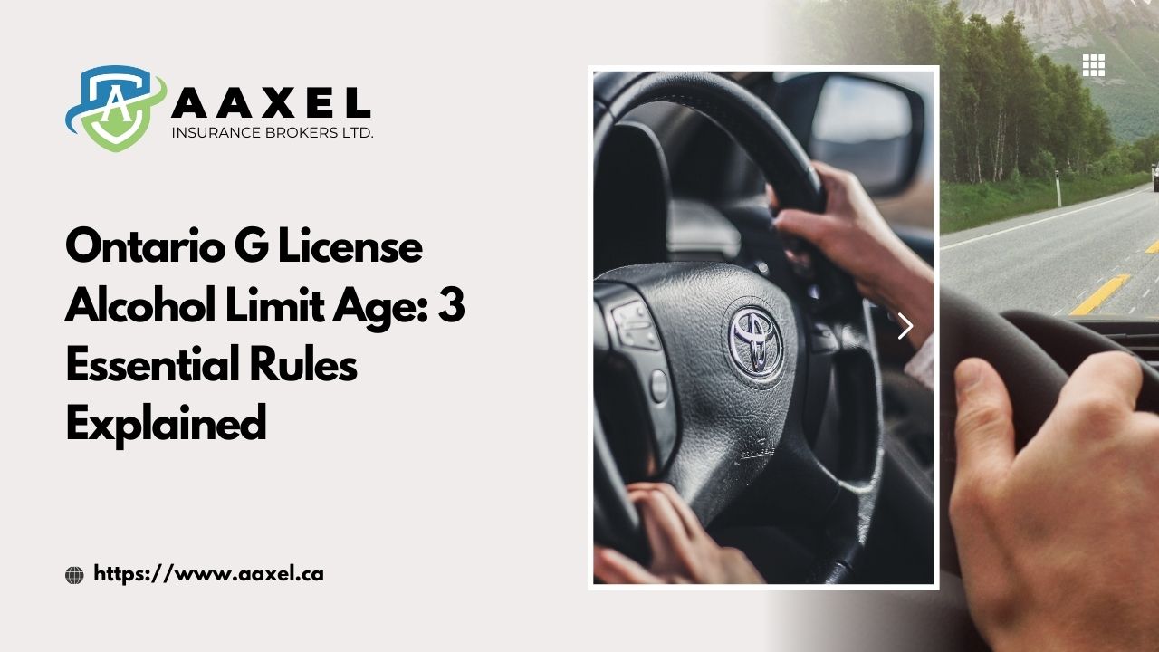 Ontario G License Alcohol Limit Age: 3 Essential Rules Explained - Aaxel